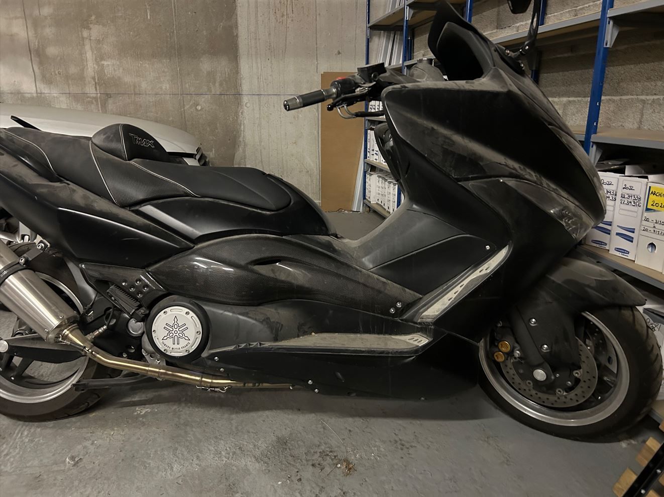 Yamaha TMAX année 2009 avec une clé et sans carte grise - Résultat du ...