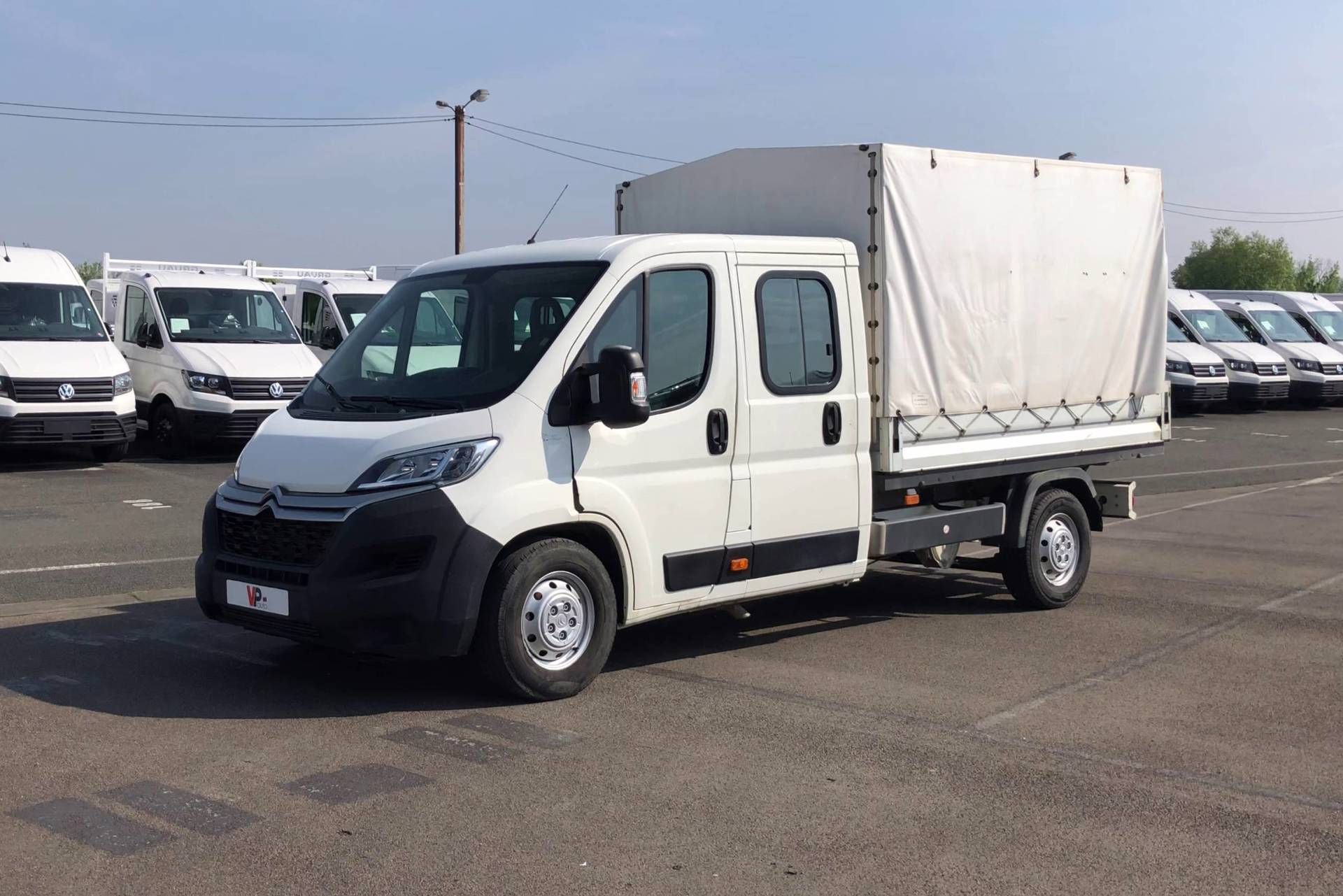 Lot N°11151915 - JUMPER CHASSIS DOUBLE CABINE 4-35 L3 BLUEHDi 130 BVM6 ...